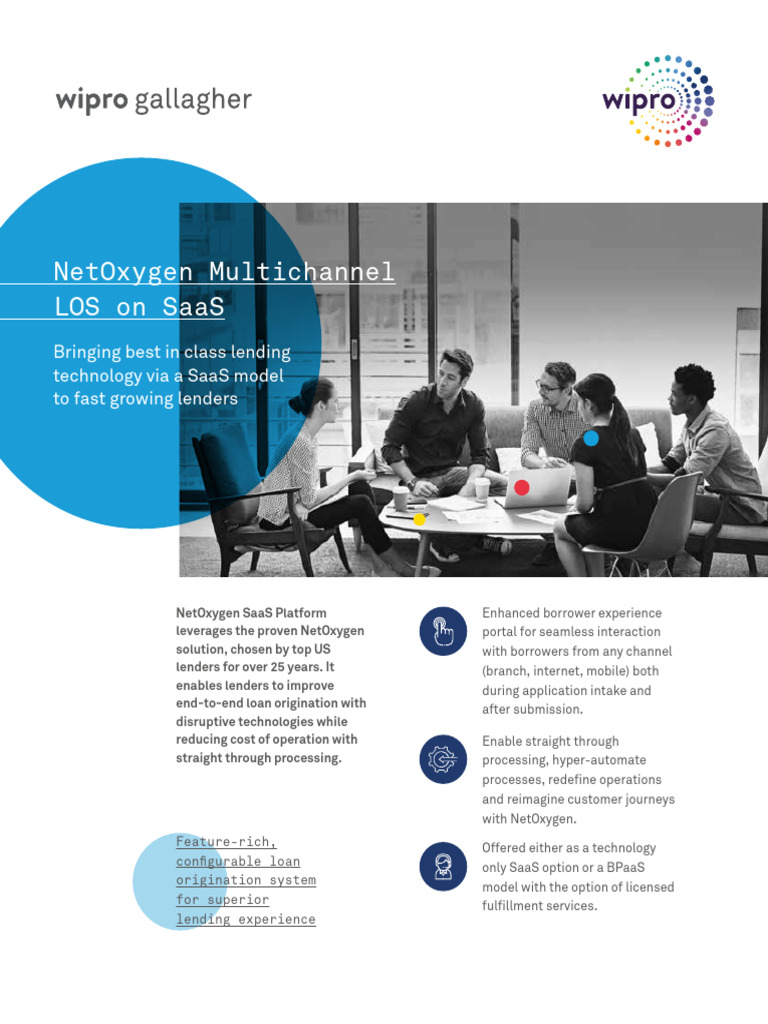 Netoxygen Multichannel Los On Saas | PDF | Loans | Software As A Service