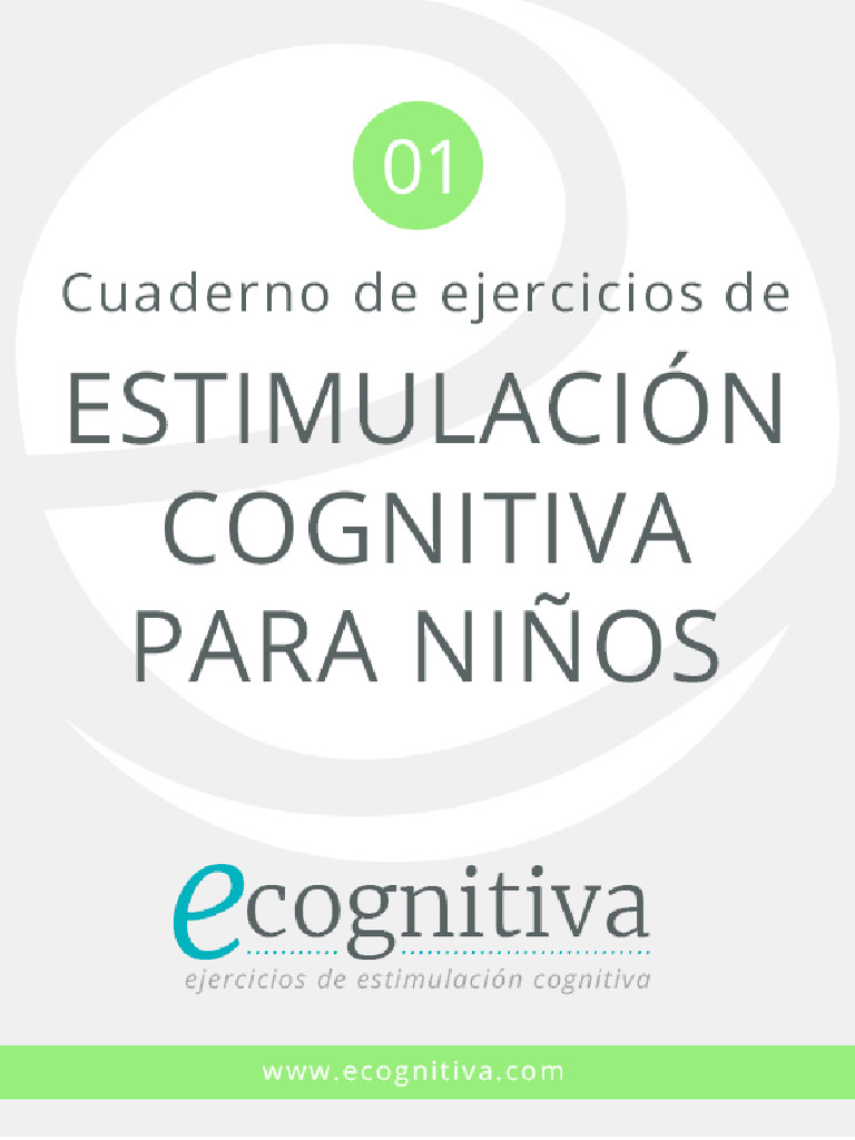 Cuadernillo Ejercicios de Estimulacion Cognitiva (Para Niños) | PDF