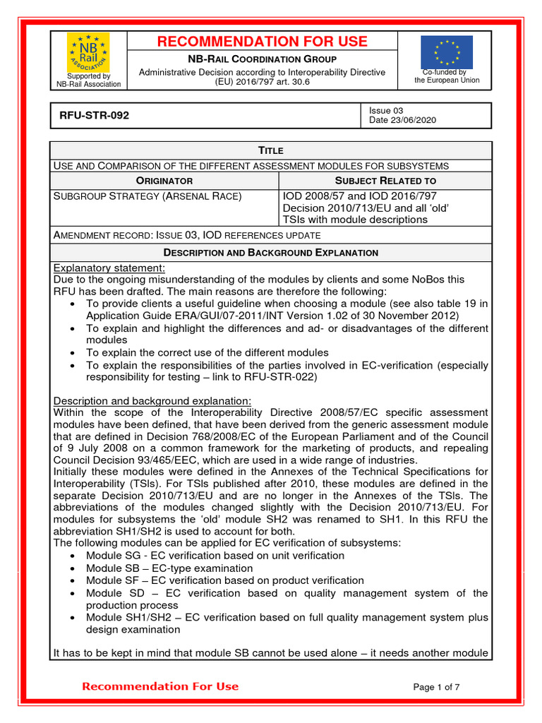 Assessment Modules for Subsystems | PDF