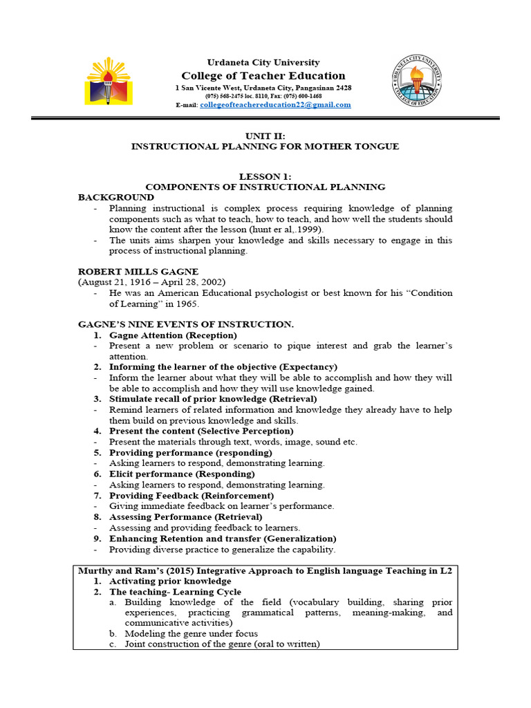 Unit Ii Unit Iii 1 | PDF | Second Language Acquisition | Learning Unit Ii Unit Iii 1 | PDF | Second Language Acquisition | Learning