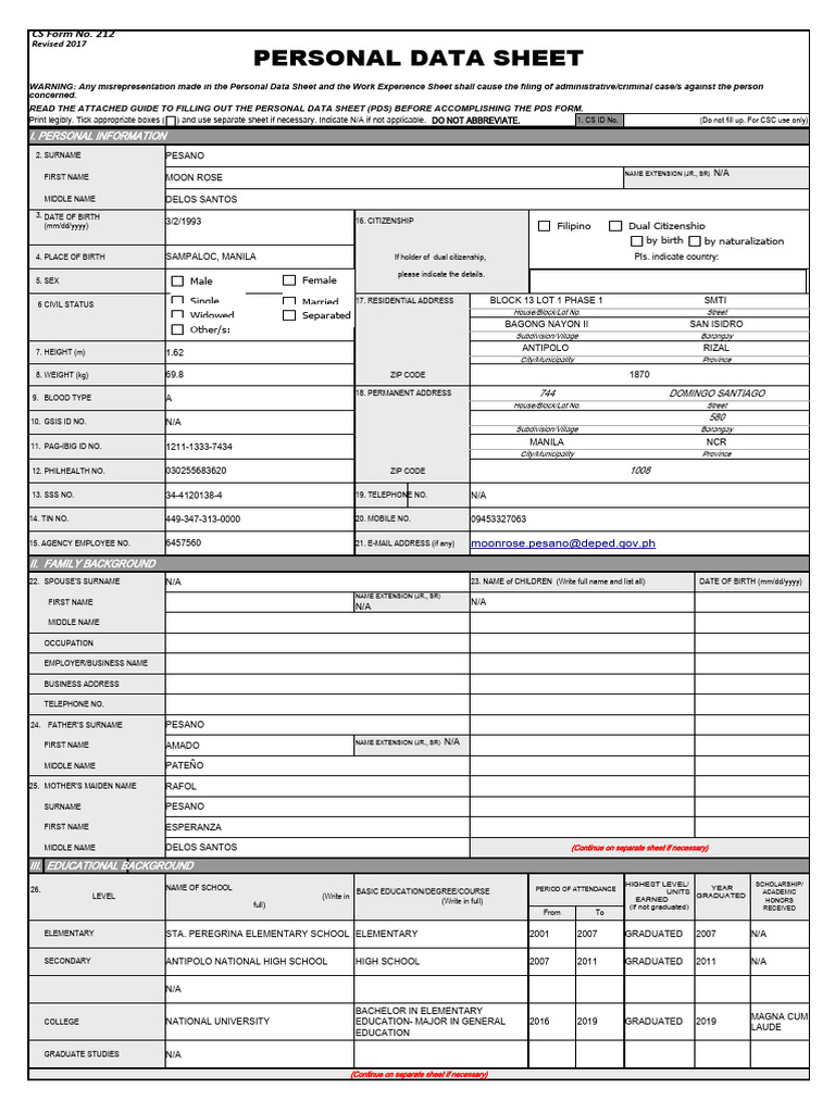 PDS Final Edited | PDF | Government