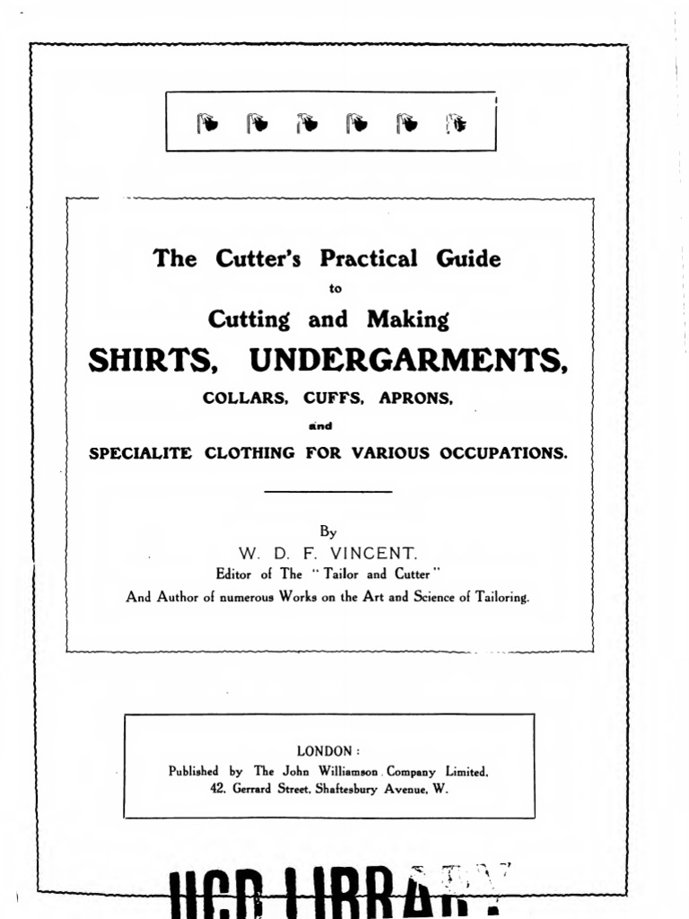Practical Guide to Cutting Shirts | PDF | Shirt | Seam (Sewing)