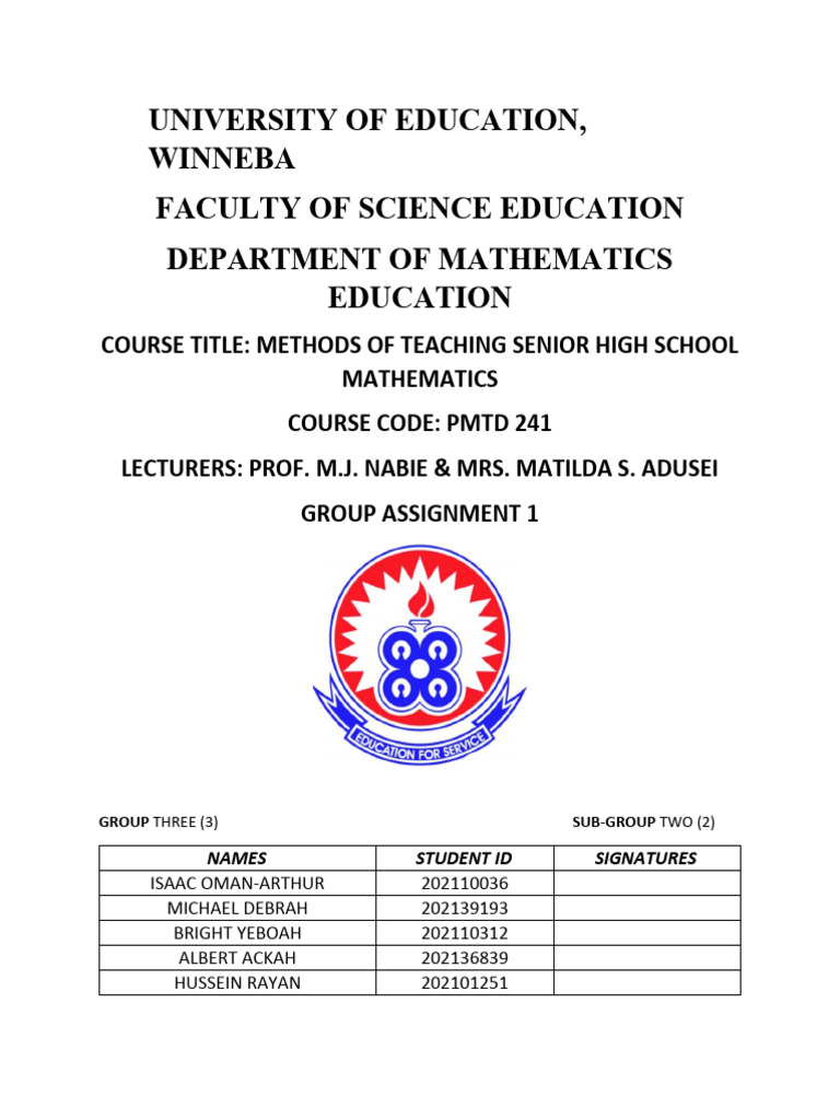 PMTD241 ASSIGNMENT 1 final | PDF | Decimal | Numbers