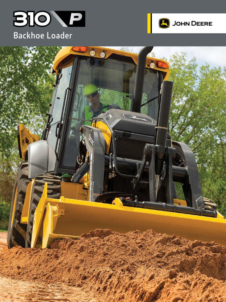 MB310PAU 310 P Tier Backhoe Loader | PDF | Steering | Loader (Equipment)