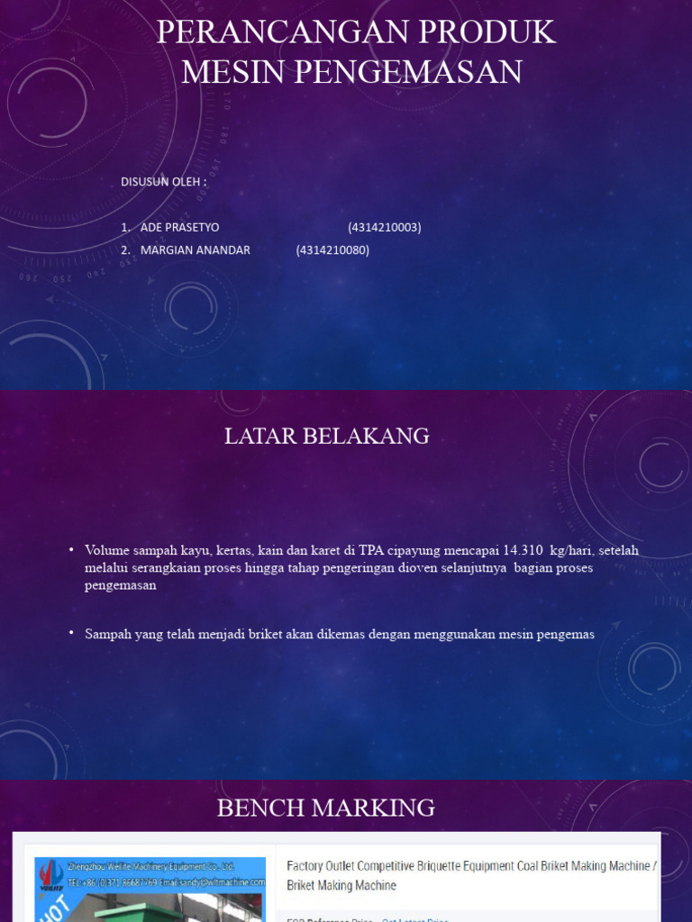 Mesin Pengemasan 1 | PDF