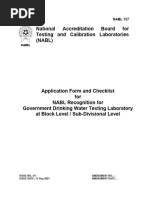 NABL 219 Assessment Checklist Overview | PDF | Verification And ...