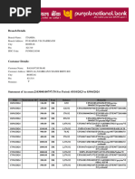 PNB Statement PDF | PDF | Cheque | Banks
