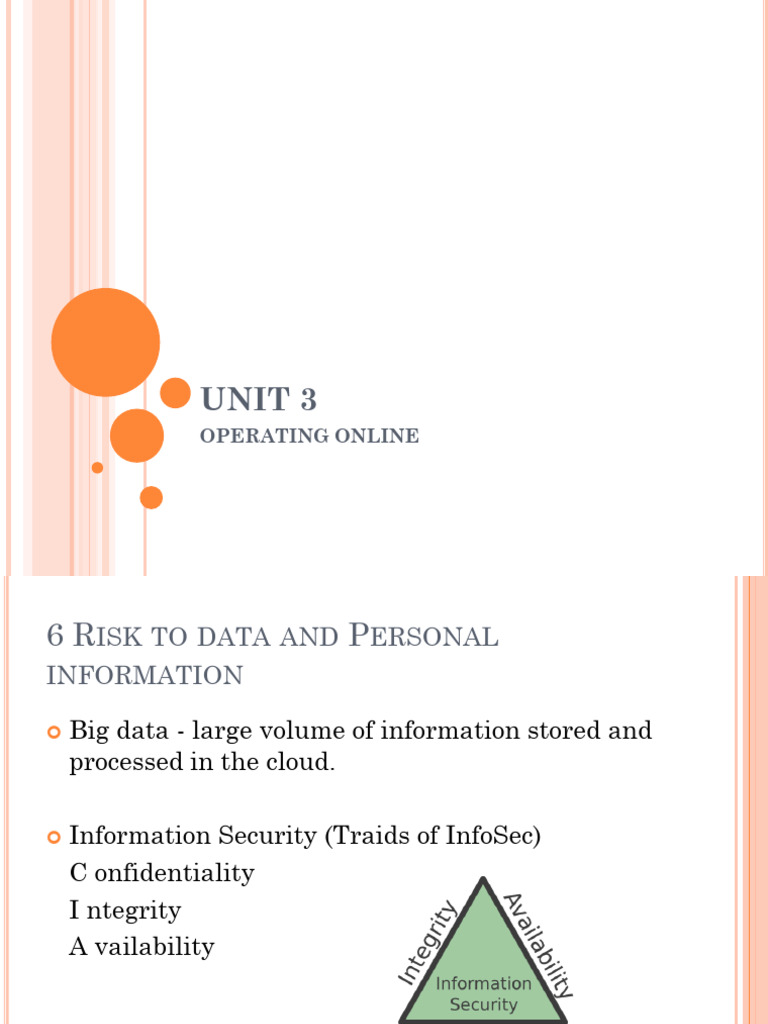 Operation Online ICT Notes | PDF | Malware | Security Hacker