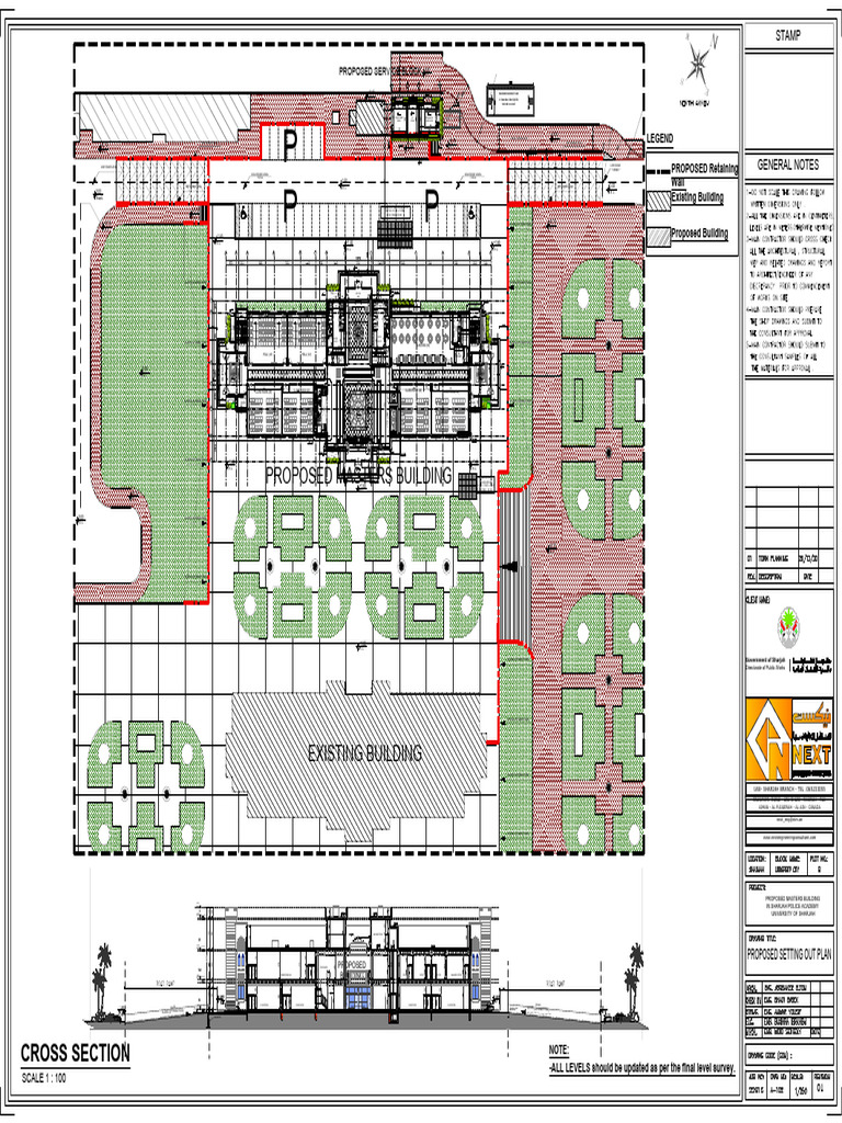 A102 - Proposed Setting Out Plan | PDF