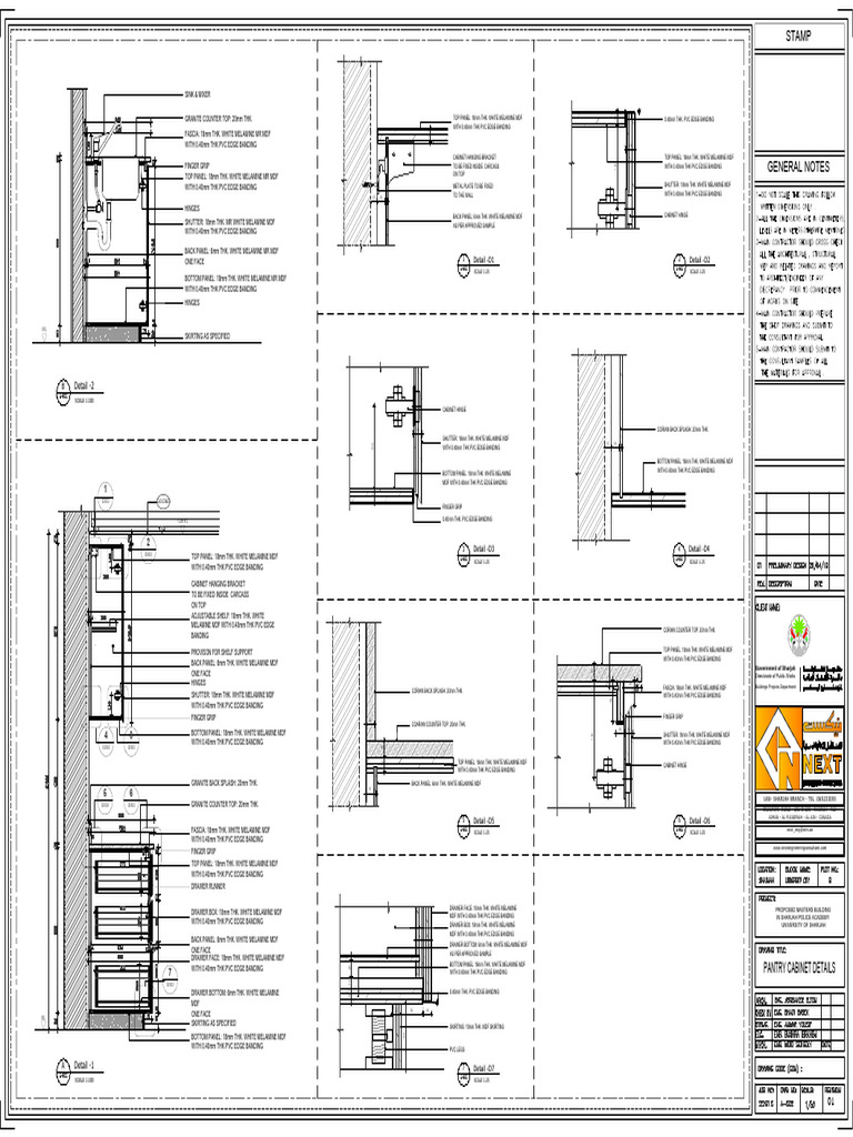 A602 - Pantry Cabinet Details | PDF | Wood | Woodworking