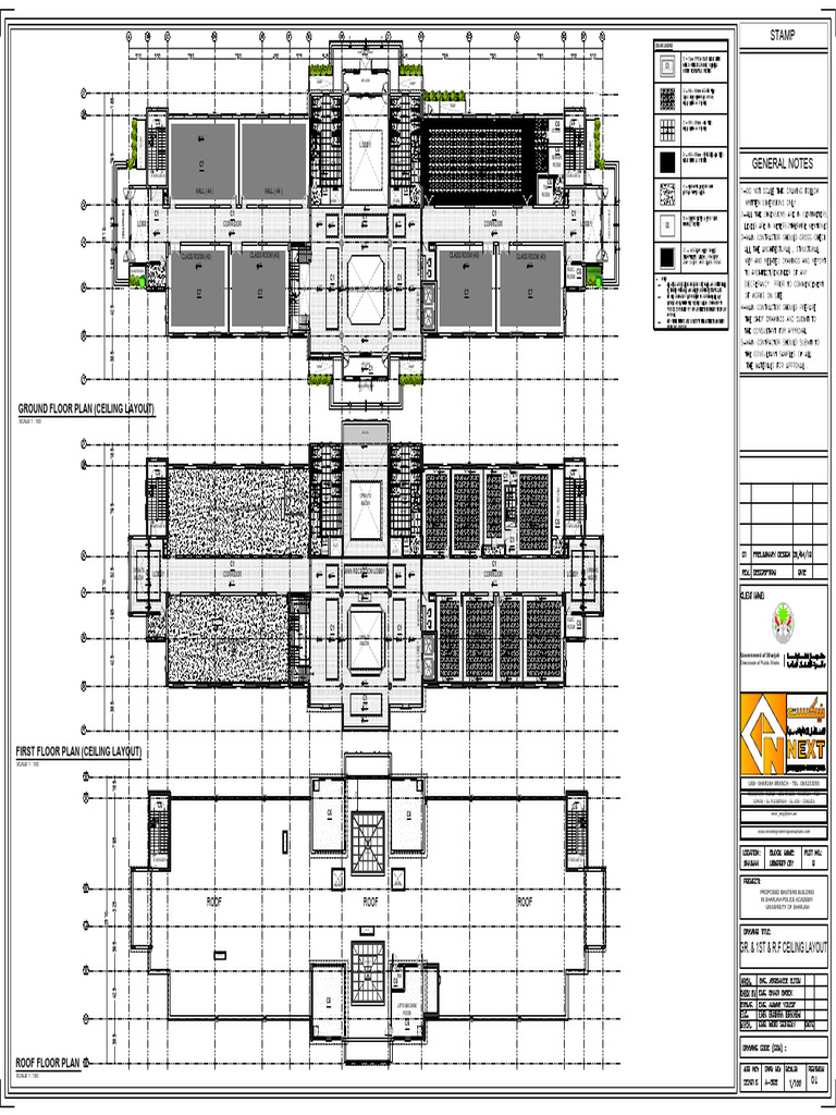 University of Sharjah Ceiling Plans | PDF | Queensland Heritage ...