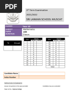 2025 Pascal Math Contest Overview | PDF | Area | Mathematics