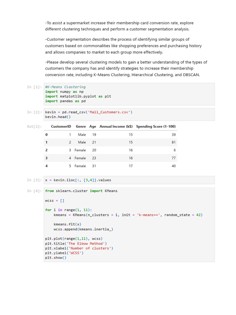 Tugas Clustering - 132021012 - Kevin Gazkia Naufal | PDF | Algorithms And Data Structures ...