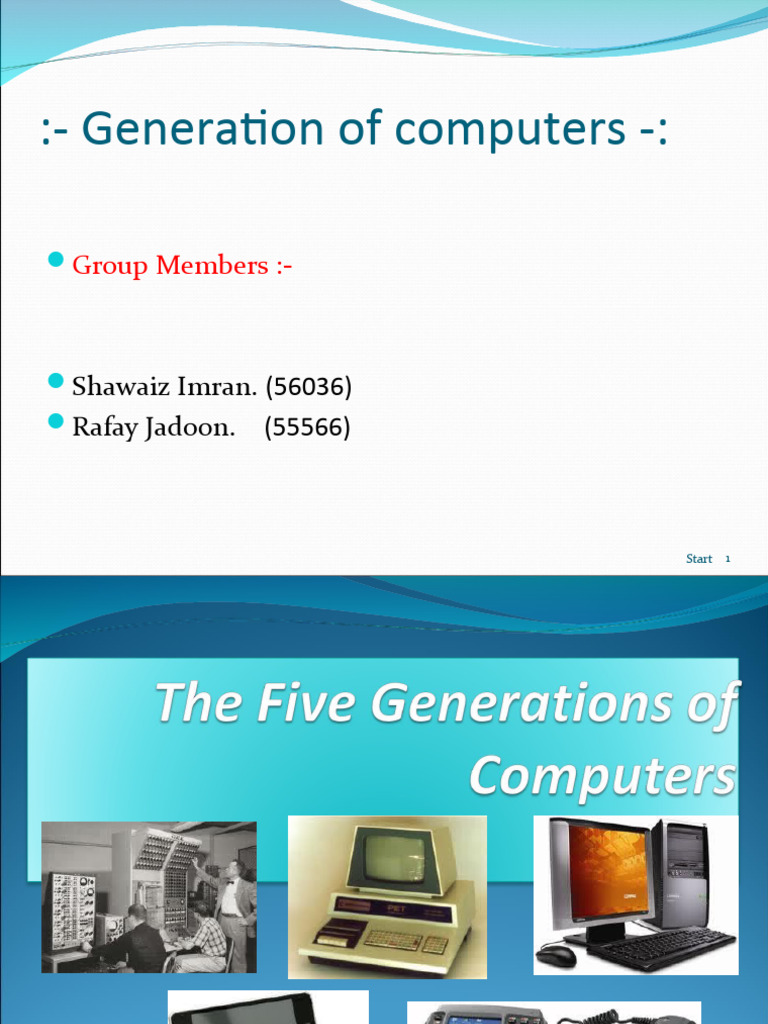 Five Generation of Computers | Download Free PDF | Integrated Circuit ...