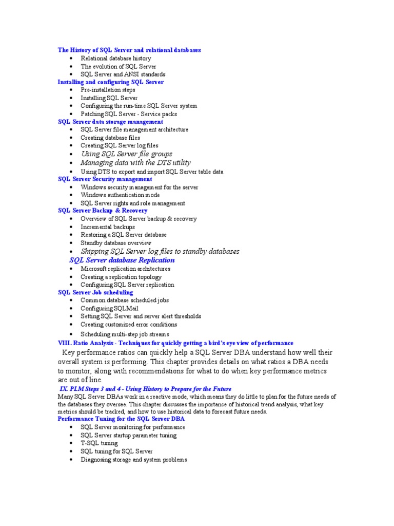 The History of SQL Server and Relational Databases | PDF | Microsoft ...