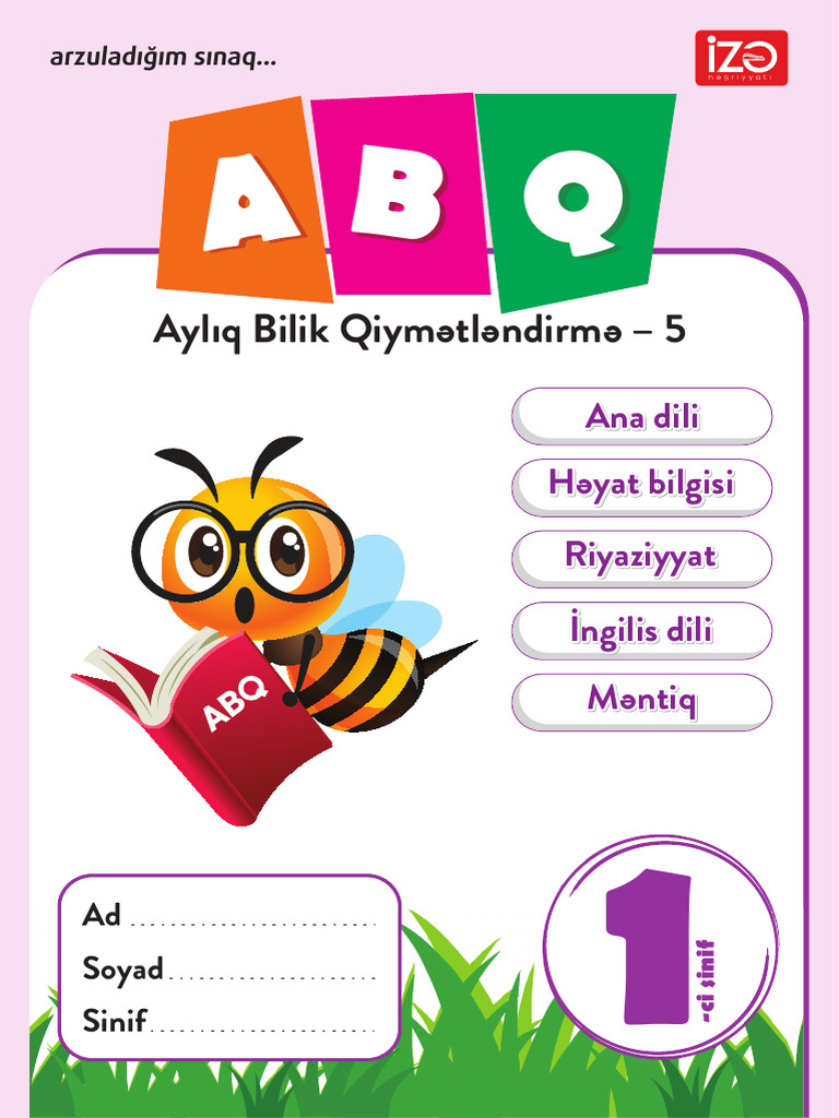 Sınaq 1-Ci Sinif | PDF