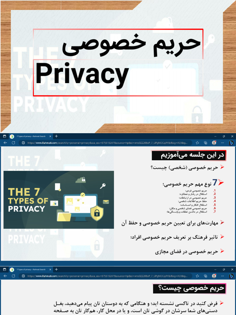 Privacy | PDF