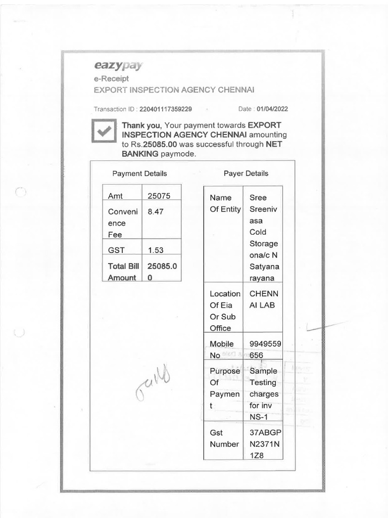 Export Inspection | PDF
