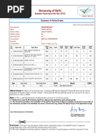 BA Marksheet | PDF
