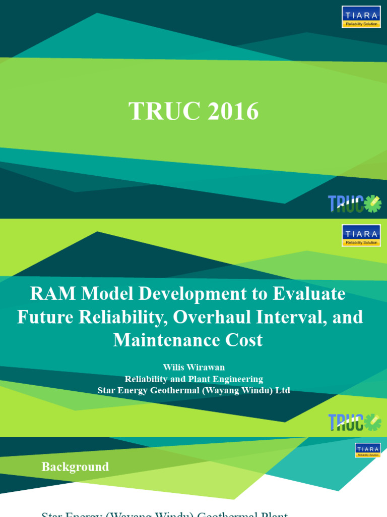 RAM Model Development To Evaluate Future Reliability, Overhaul Interval and Maintenance Cost ...