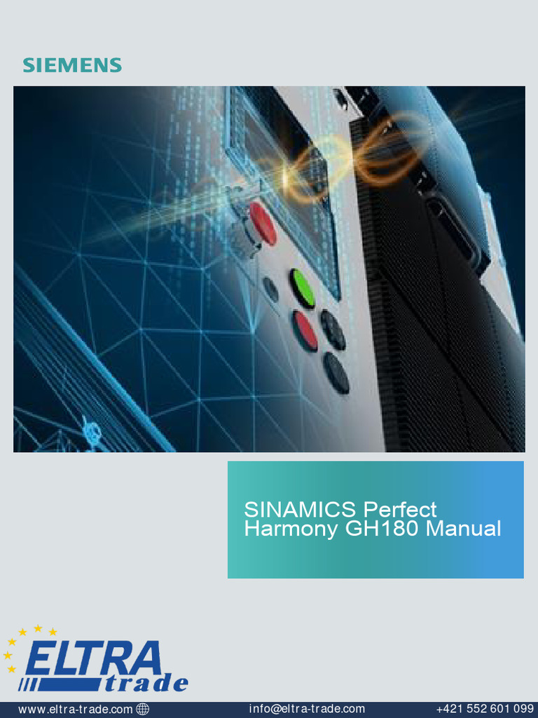 Sinamics Perfect Harmony Gh180 Manual | PDF | Safety | Reliability Engineering