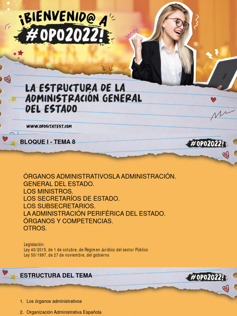 La estructura de la AGE | PDF | Ministerio (Departamento de Gobierno ...