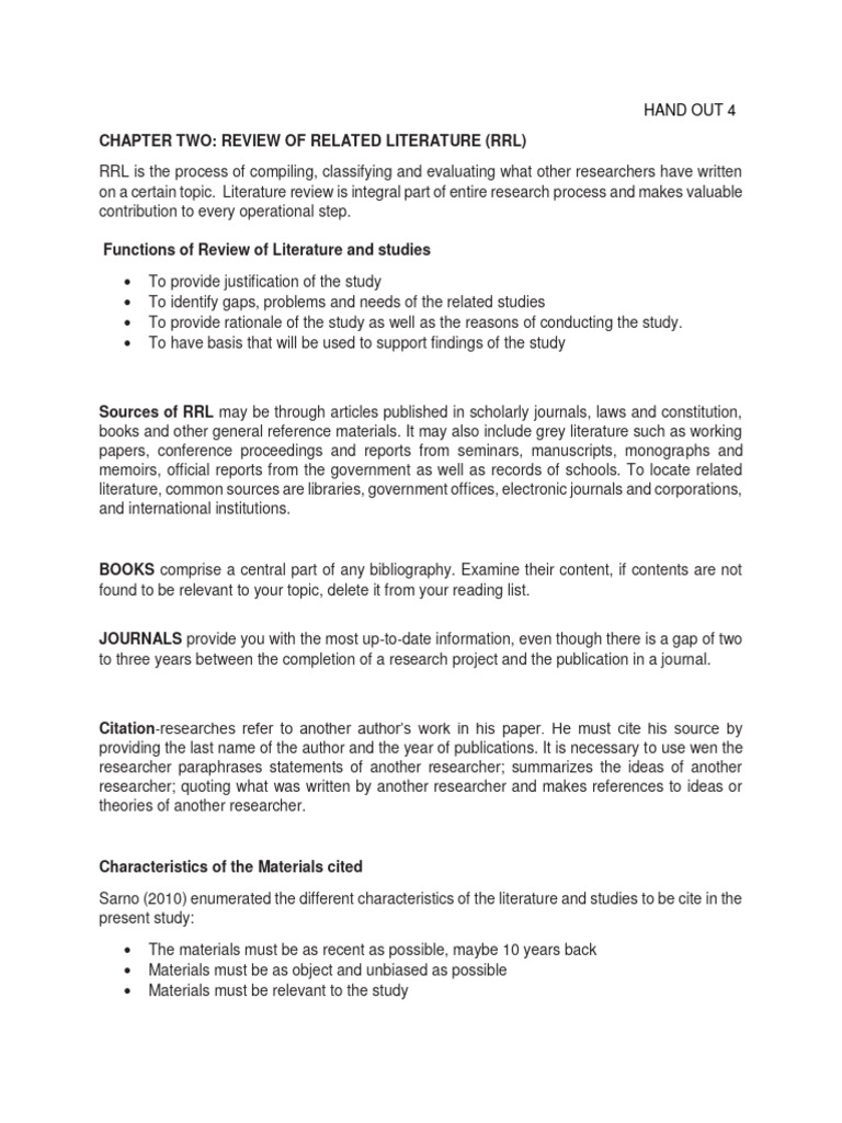 PR. Chapter 2. Handout | Download Free PDF | American Psychological ...