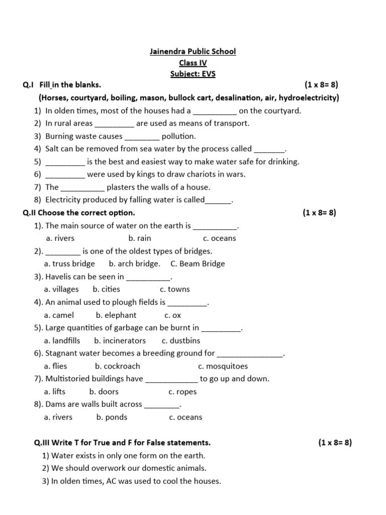 Class IV EVS | PDF | Water | Biodegradation