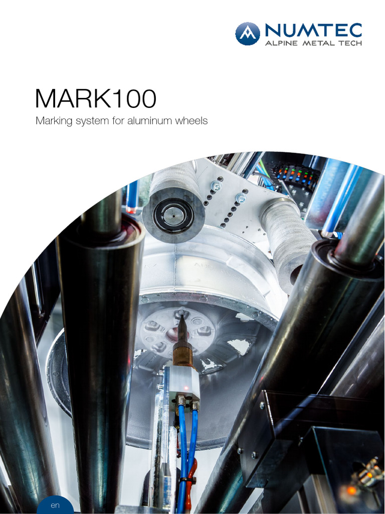 ALPINE METAL TECH NUMTEC MARK100 Marking System For Aluminum Wheels EN ...