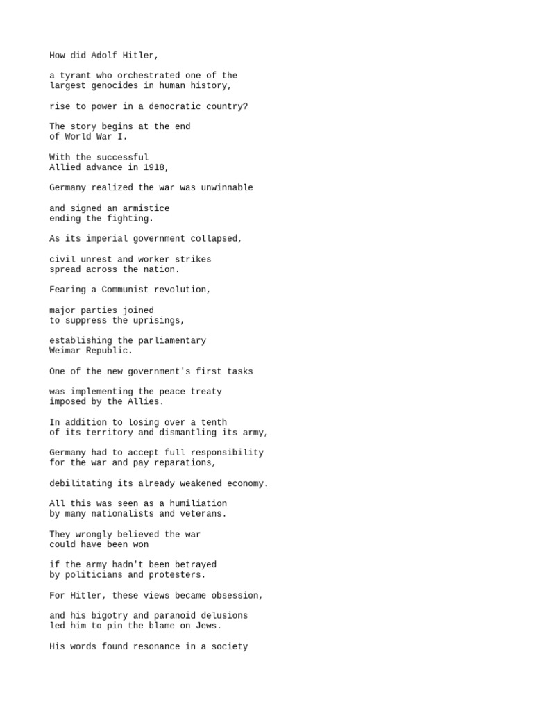 (English) How Did Hitler Rise To Power - Alex Gendler and Anthony ...