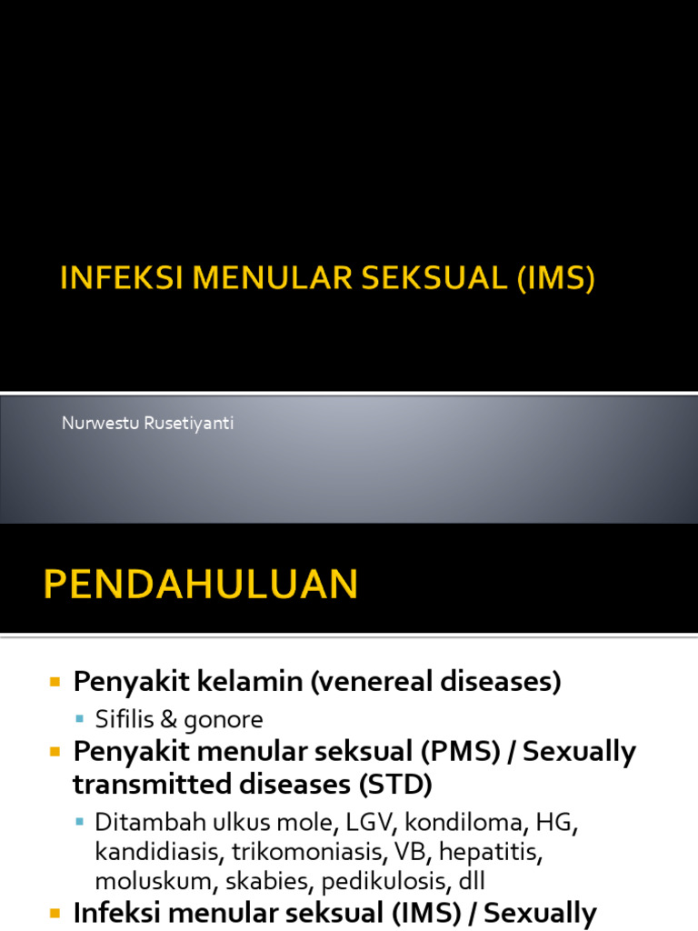 Penyakit Menular Seksual dan IMS | PDF | Ilmu Sosial | Kesehatan Holistik