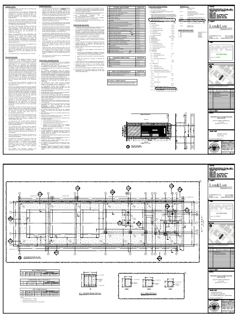PlansSketch - Foundation P1 | PDF | Concrete | Foundation (Engineering)
