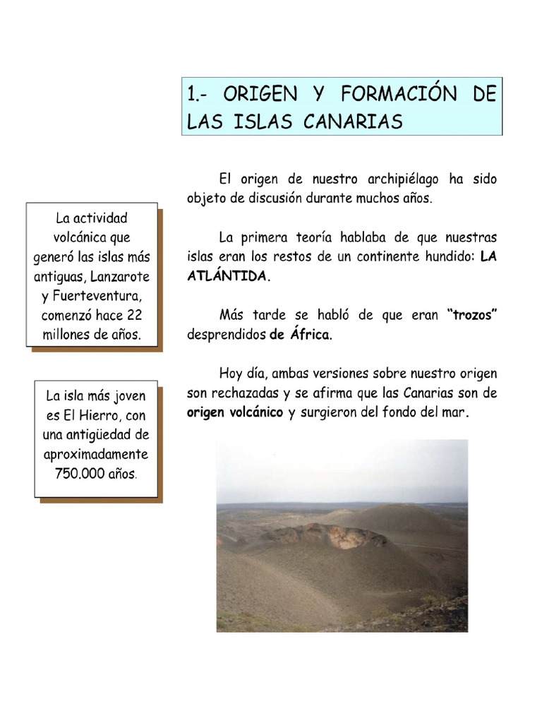 ORIGEN ISLAS CANARIAS 2 | PDF