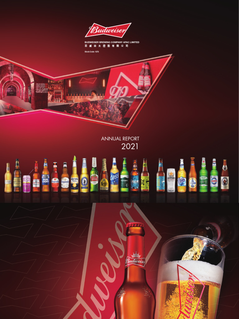 Annual Report: Budweiser Brewing Company Apac Limited | PDF | Anheuser ...