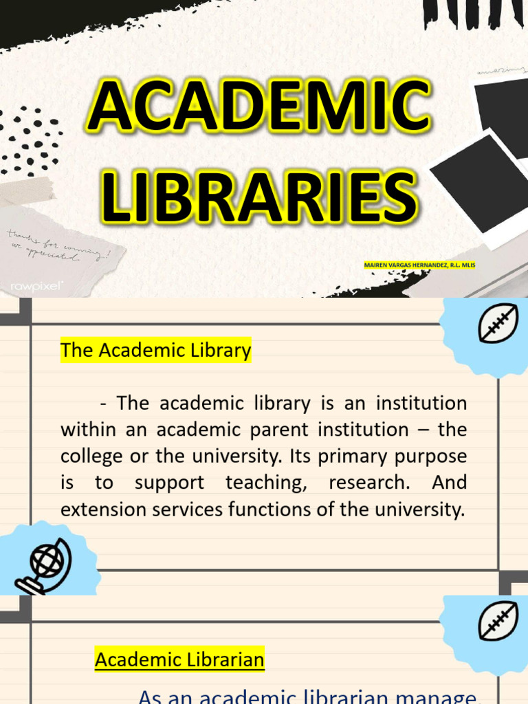 Academic Libraries | PDF | Libraries | Librarian