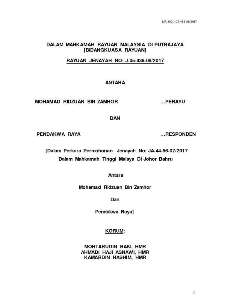 MRJ No: J-05-438-09/2017 | PDF