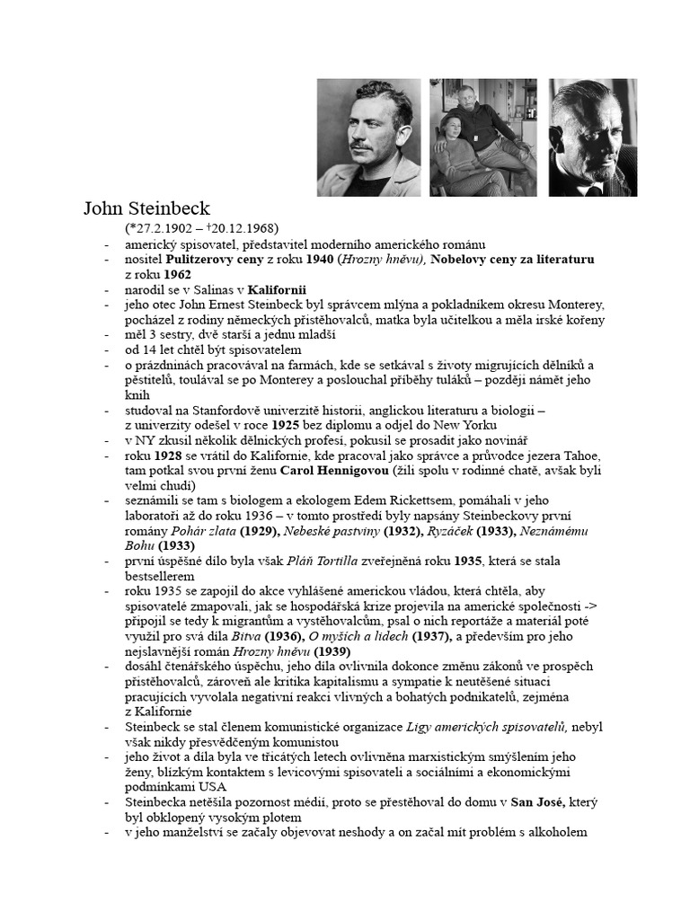 John Steinbeck | PDF