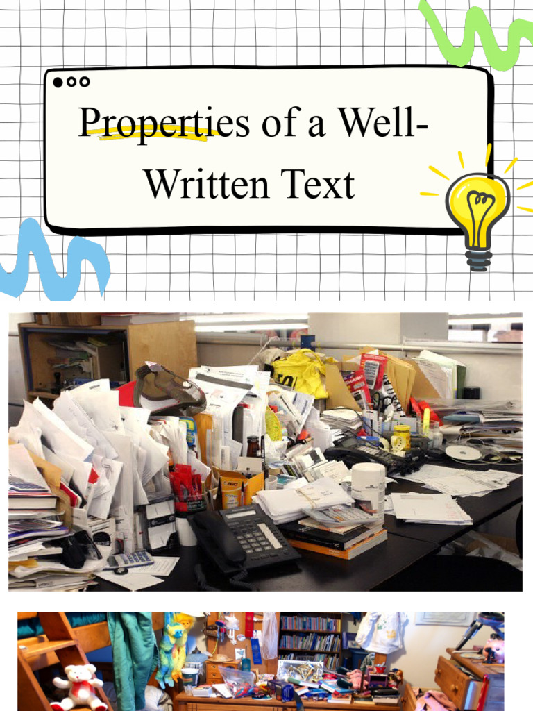 Properties of A Well Written Text | PDF | Jargon | Punctuation