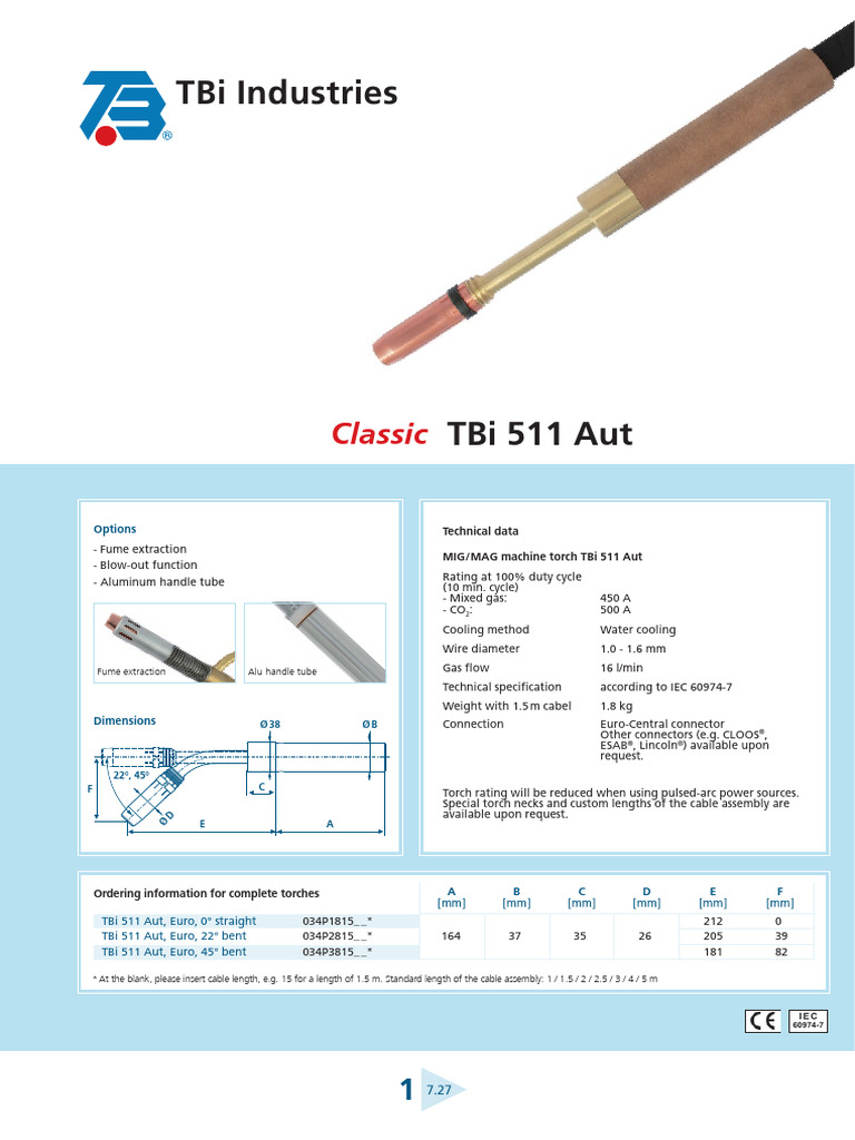TBi 511_Aut_e | PDF | Manufactured Goods