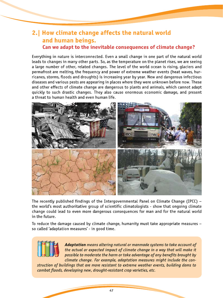 Climate change - Lesson 5 | PDF