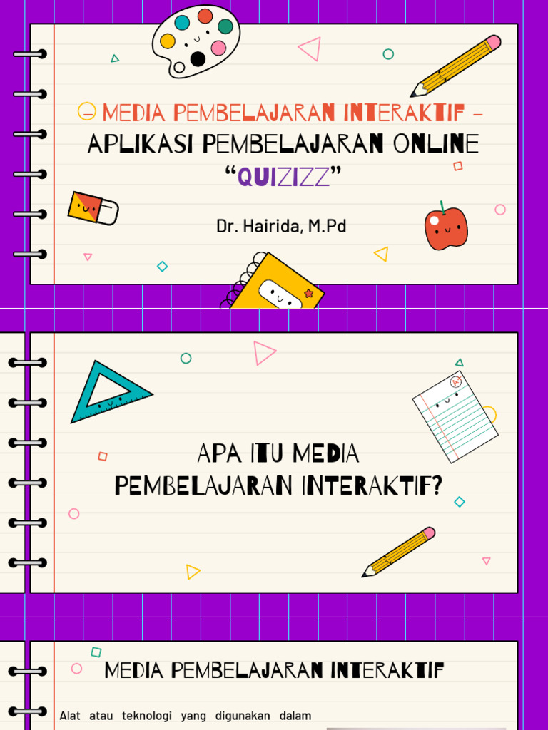 Media Pembelajaran Interaktif Quizizz | PDF | Ilmu Sosial