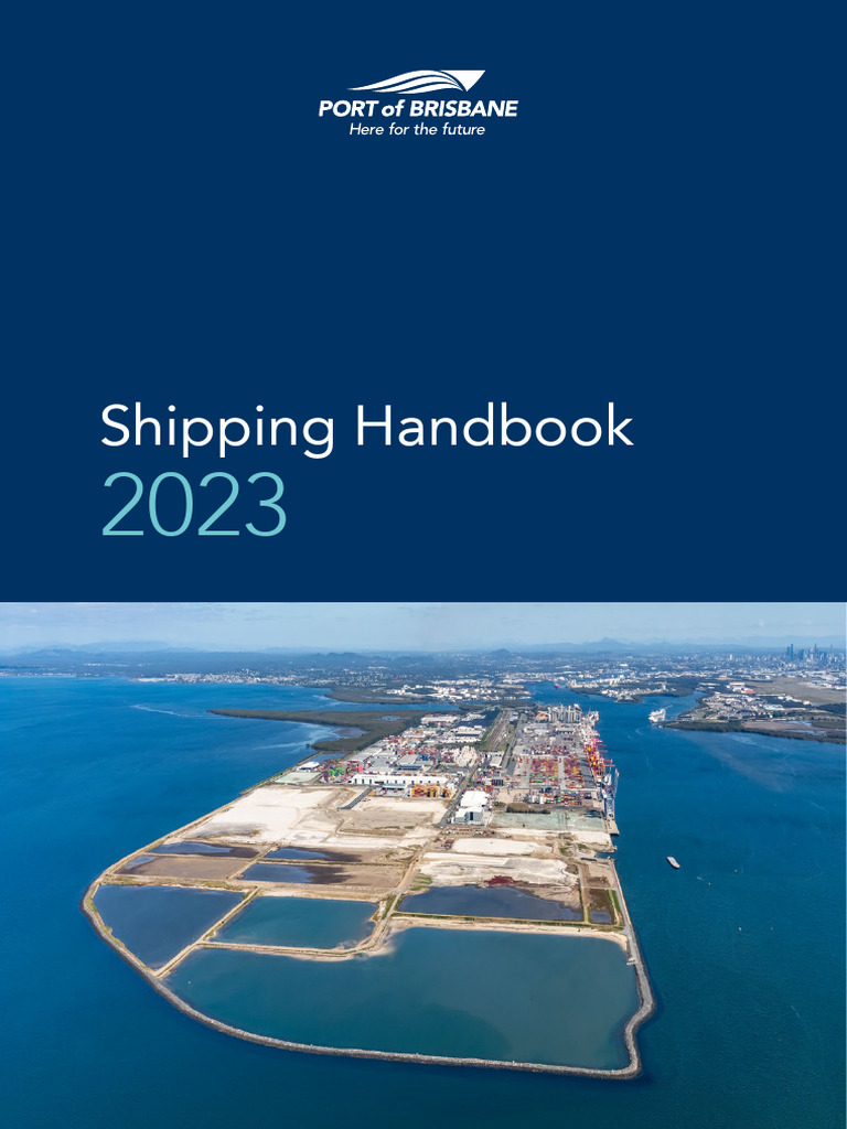 Port of Brisbane Shipping Handbook 2023 1 | PDF | Port | Brisbane