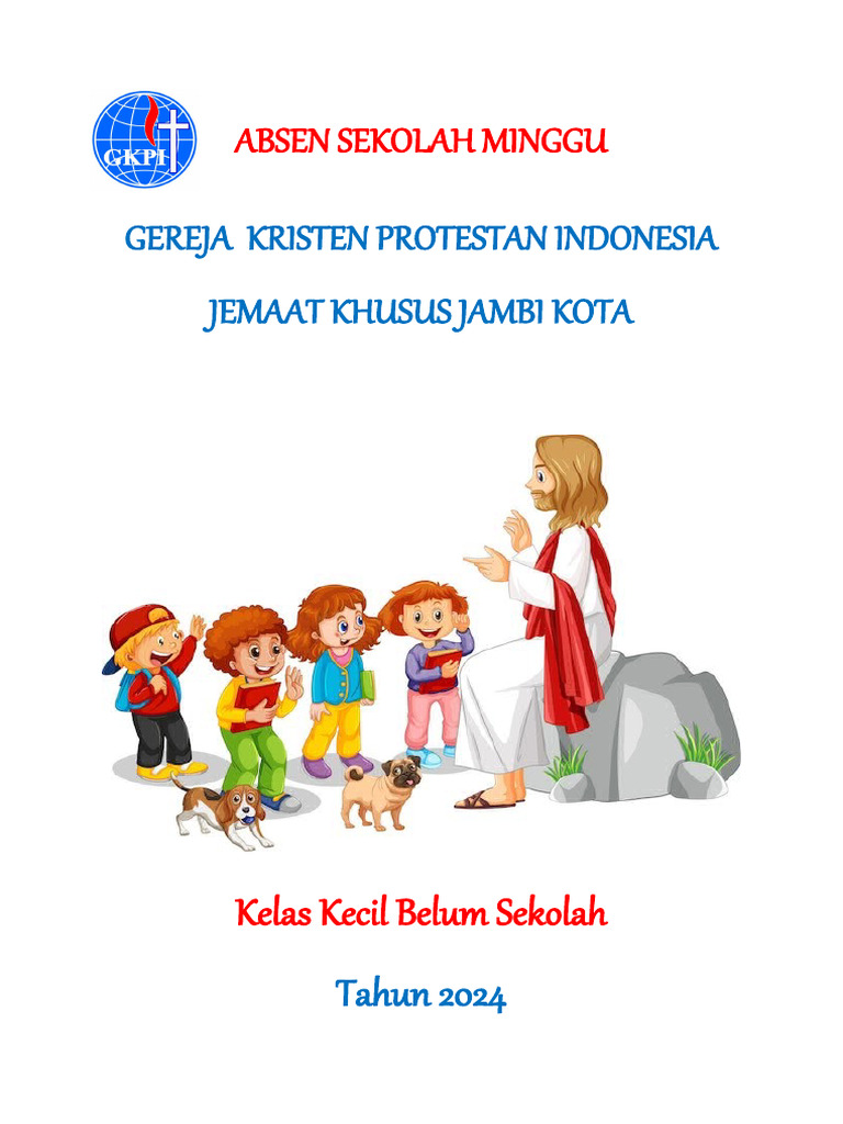 Cover Absen Sekolah Minggu | PDF
