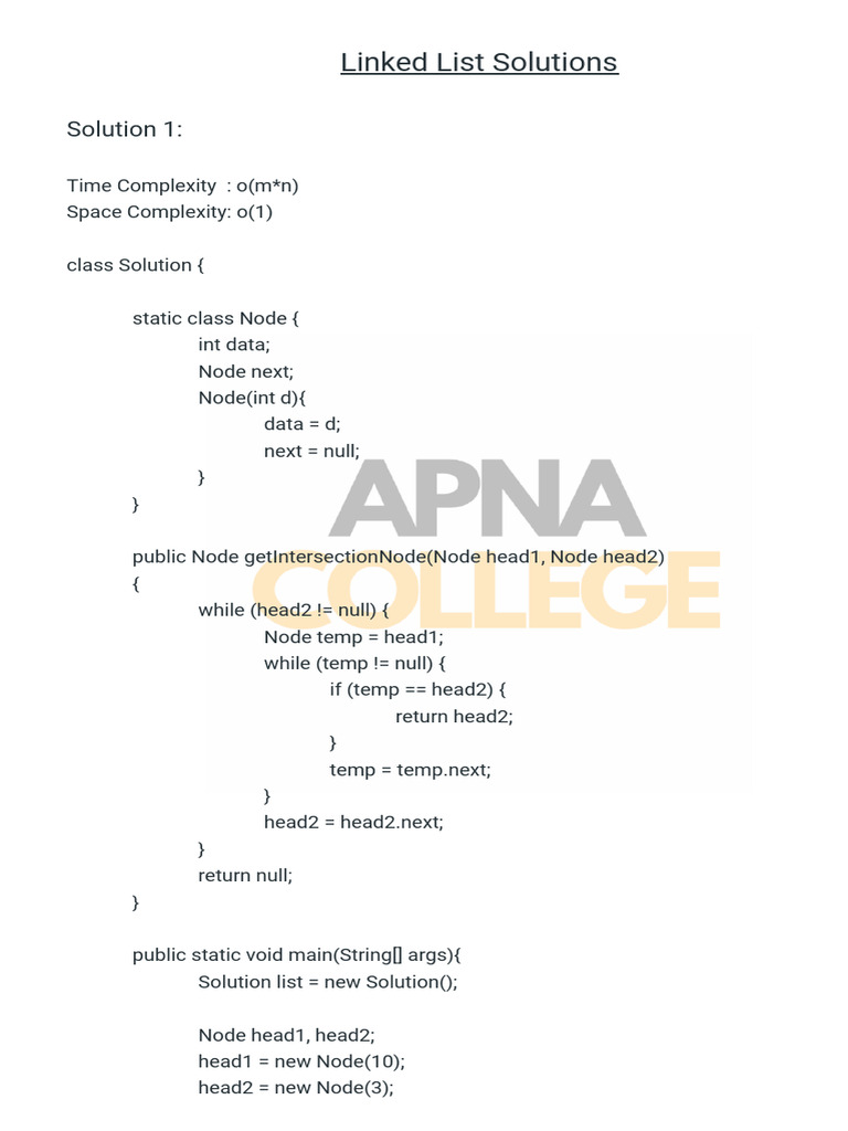 25.17 - Linked List Solutions | PDF | Control Flow | Software Development