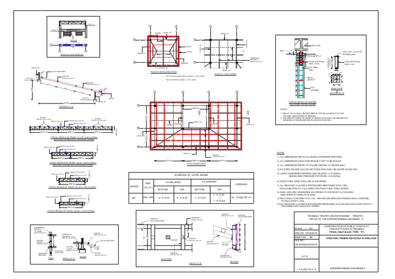 TYPE - C- STRUCTURAL | PDF | Truss | Structural Engineering
