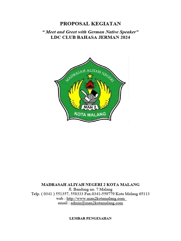 PROPOSAL NATIVE 2024 DG Rancangan Durasi | PDF