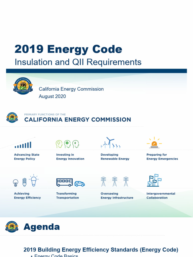 2019 Insulation and QII Requirements - v3 - ADA | PDF | Building ...