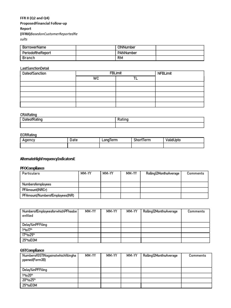 FFR 2 Format | PDF | Investing | Corporations