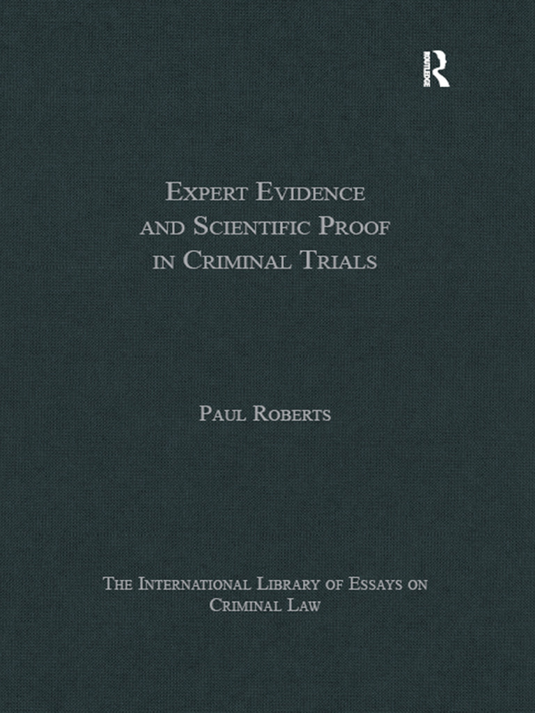 9781315094205_previewpdf | PDF | Forensic Science | Expert Witness