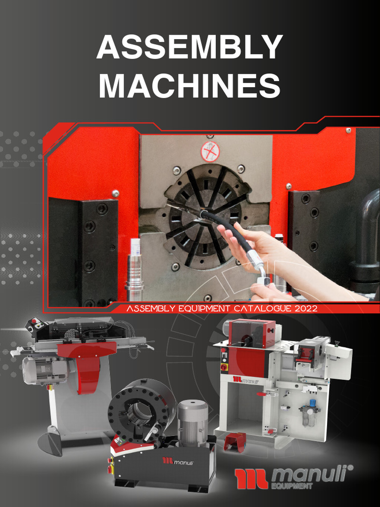 Manuli Equipment Catalogue 2022 V1 - 1 | PDF | Electric Motor | Brake